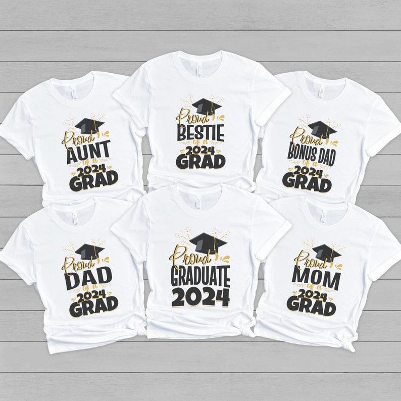 Custom Family Graduation Shirts, Family Matching T Shirt Senior Class ...