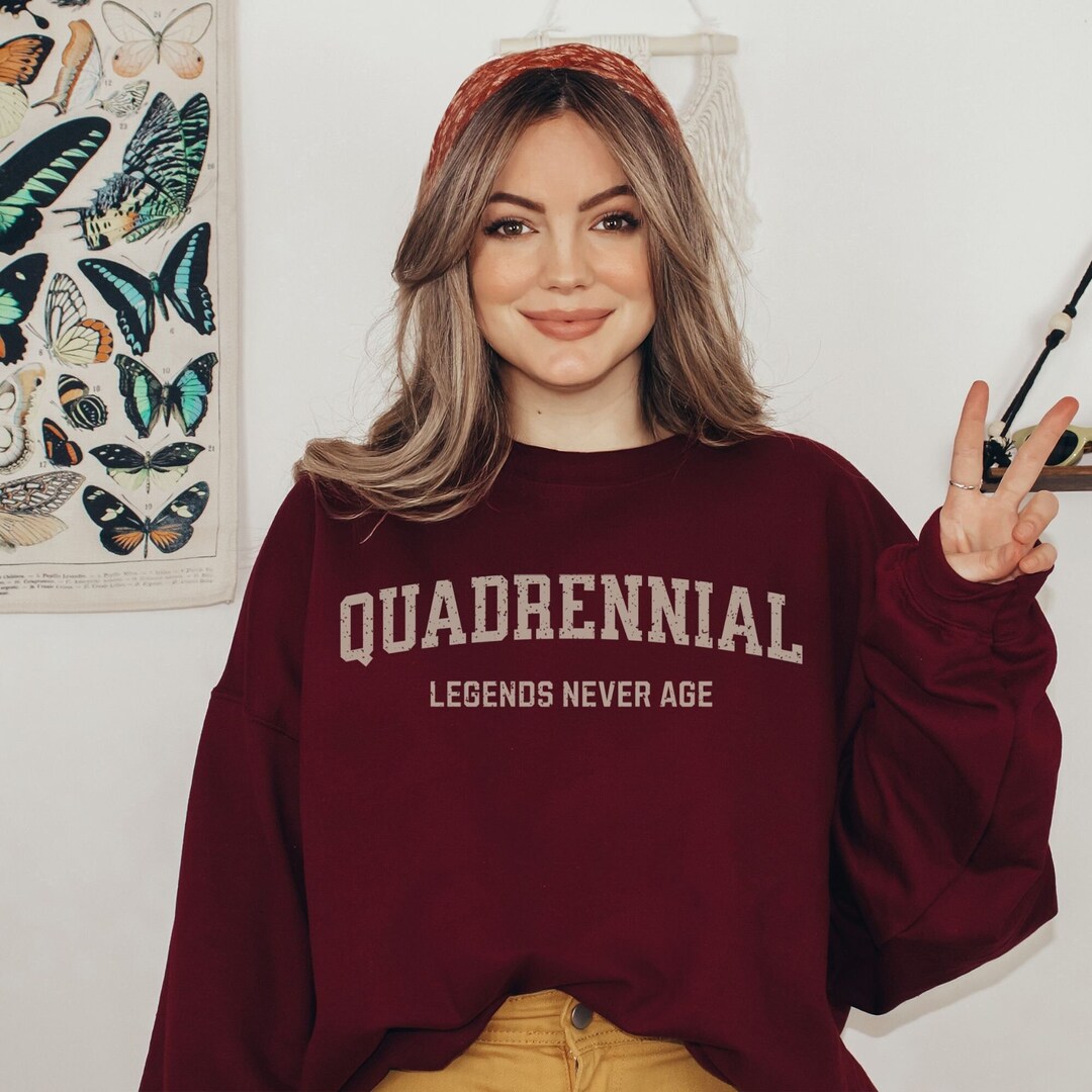 Leap Day Birthday Gift Unisex Sweatshirt, Funny Bday Gift for Leap Year ...