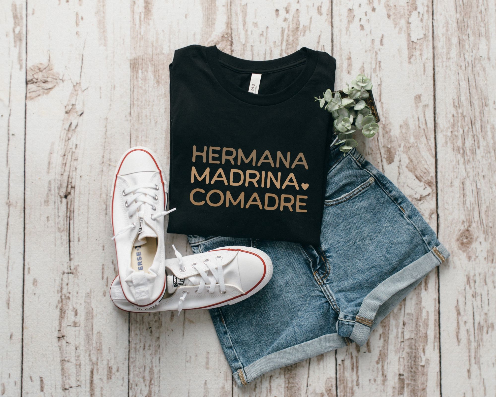 Comadre Gift for Madrina Mothers Day Shirt for Hermana, Latina ...
