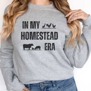 Homestead Sweatshirt, Home Stead Sweater, Vintage Farmer Shirt, Farmer ...