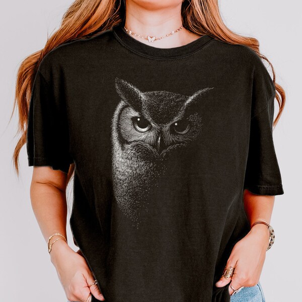 Owl Shirt - Etsy