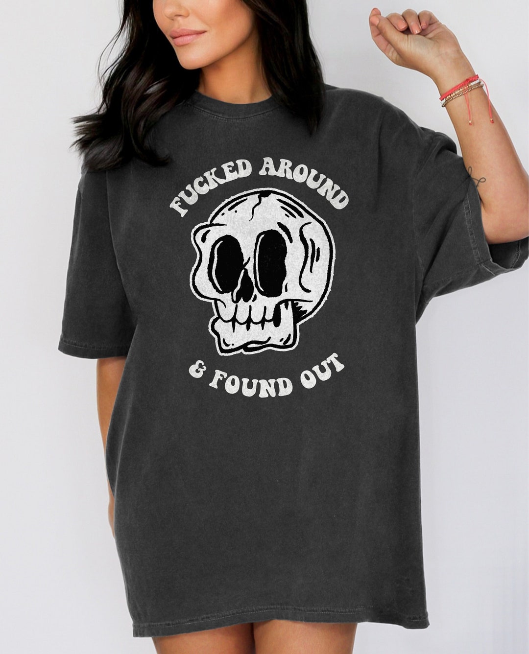 Funny Skeleton Shirt, Vintage Skull Tee, Comfort Colors Skeleton ...