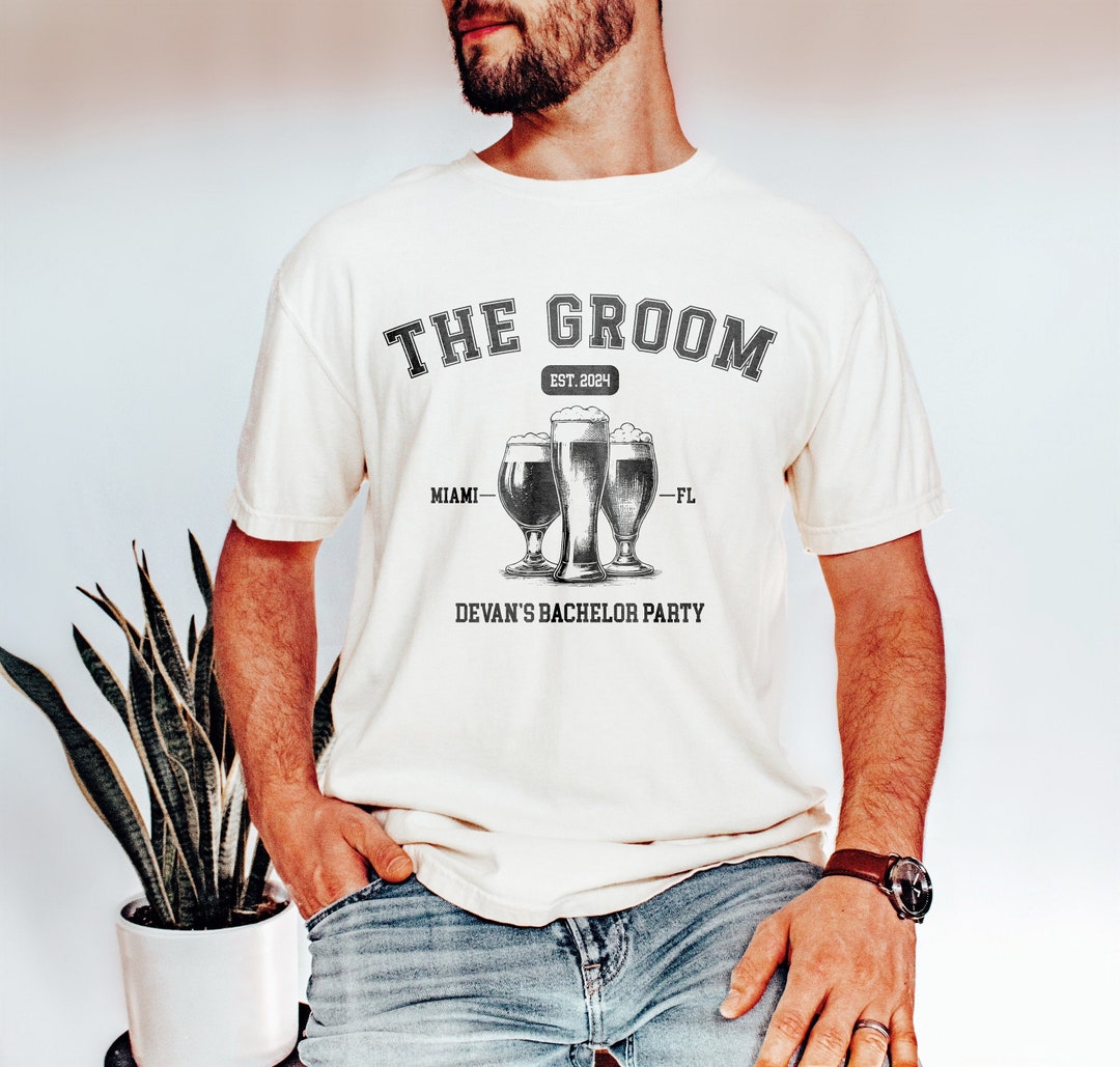 Bachelor Party Shirts, Groomsmen Shirts, Custom Bachelor Party Gifts ...