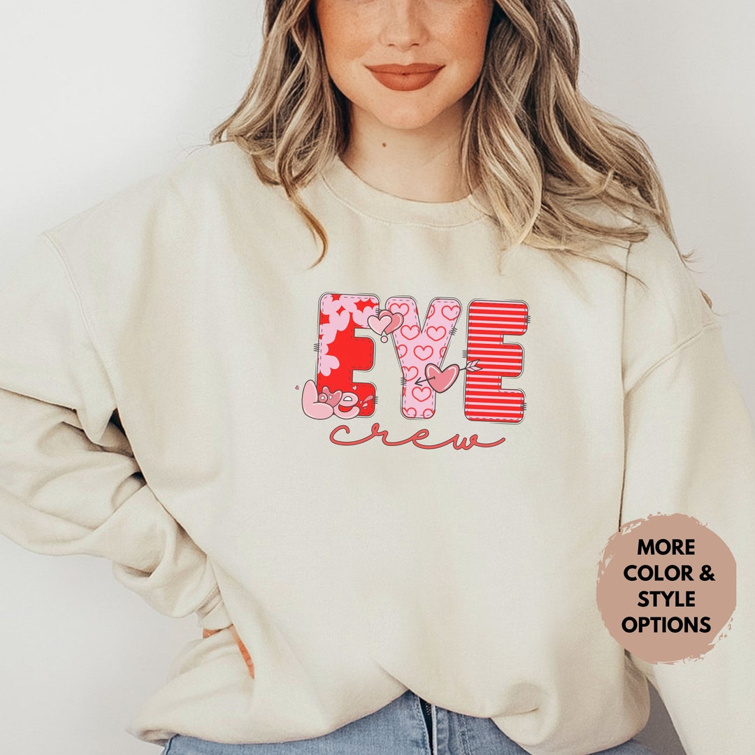 Valentine Optometry Sweatshirt, Vday Optometrist Christmas Sweater ...