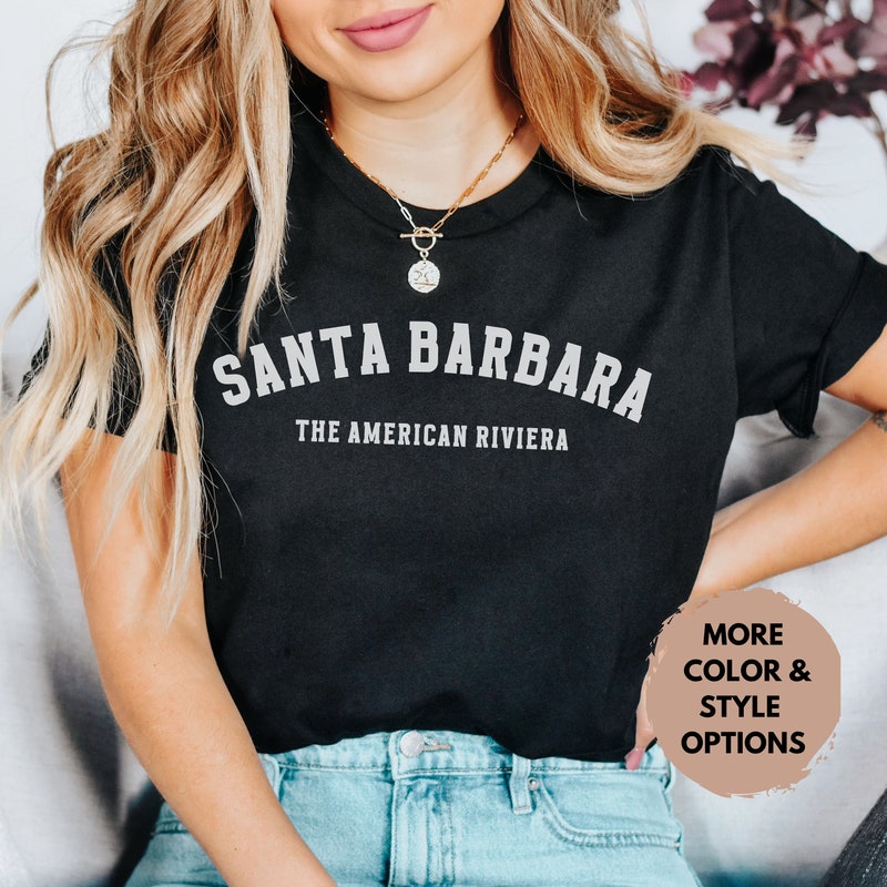 Santa Barbara Shirt - Etsy
