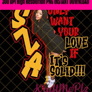 Sza PNG | Sza T-shirt Design | Instant Download | DTF Design PNG ...