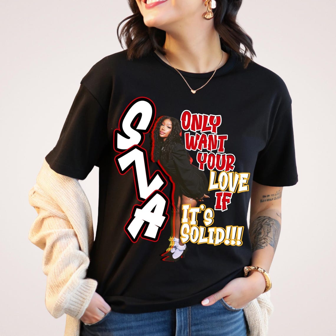 Sza PNG | Sza T-shirt Design | Instant Download | DTF Design PNG ...