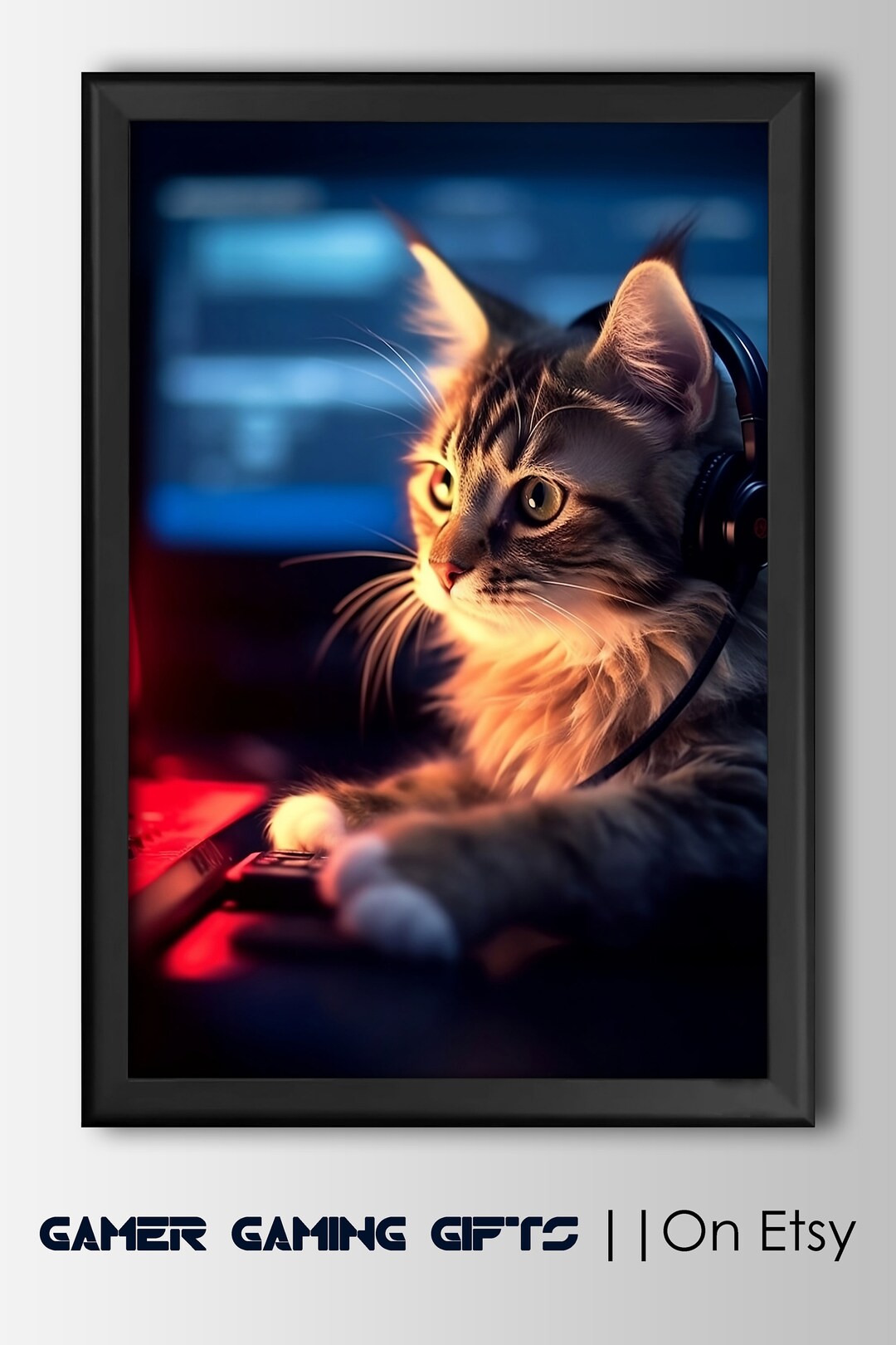 Maine Coon Cat Cute Kitten Pics Cat Pictures Kitten Gamer Gaming Kitten ...