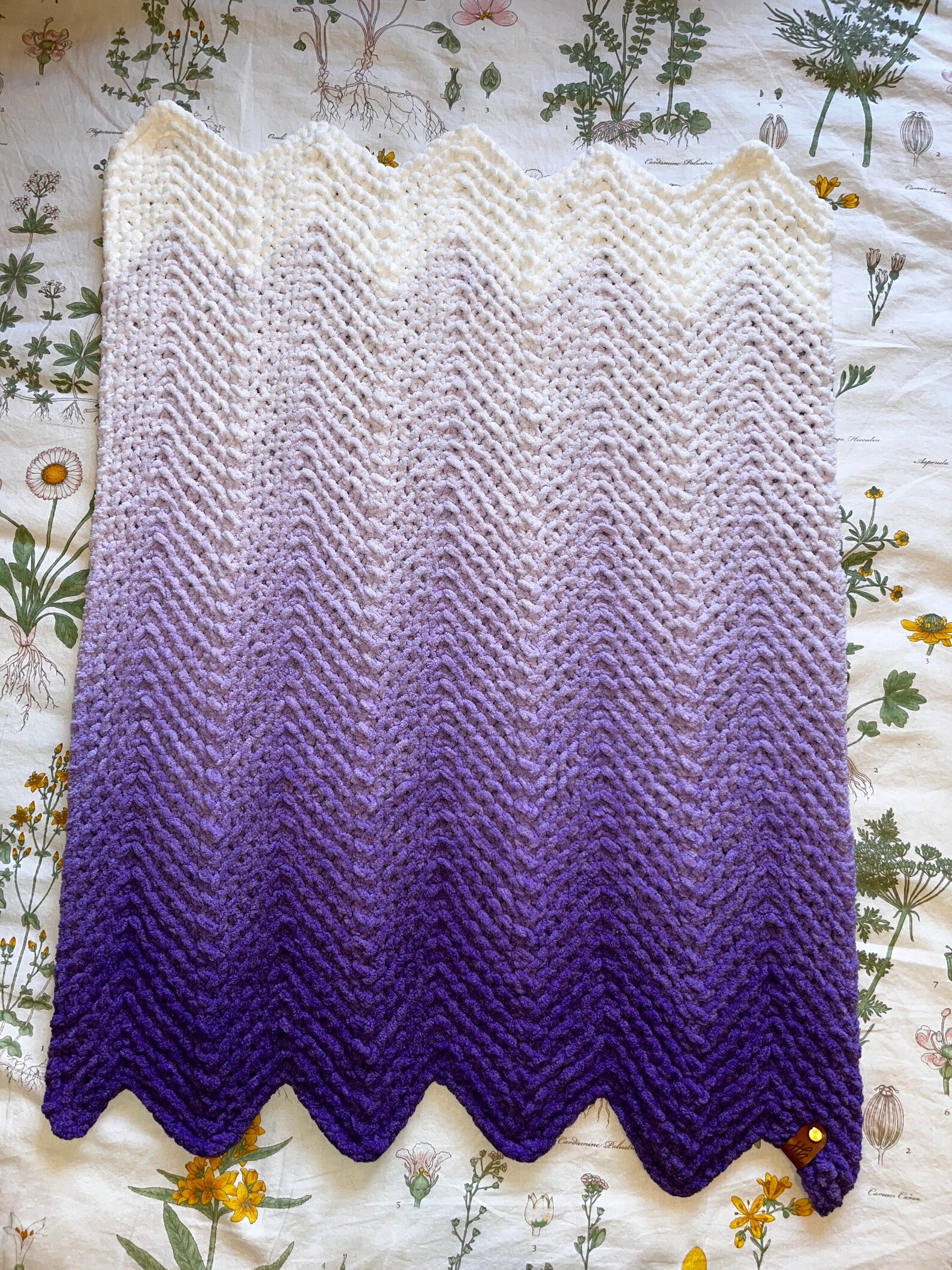 Knitted Baby Blanket - Etsy