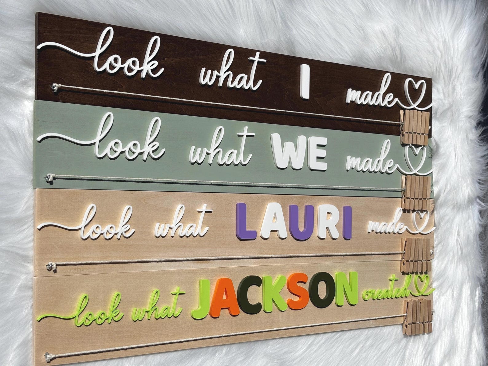 Look What I Made Custom Sign - Etsy