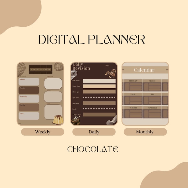 Chocolate Theme - Etsy