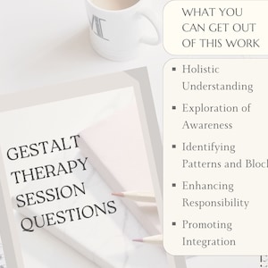 Gestalt Therapy Session Questions for Client Therapist Questions ...