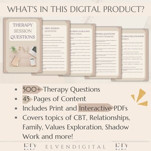 CBT Therapy Aids Emotional Processing Prompts Therapy ADHD Questions ...