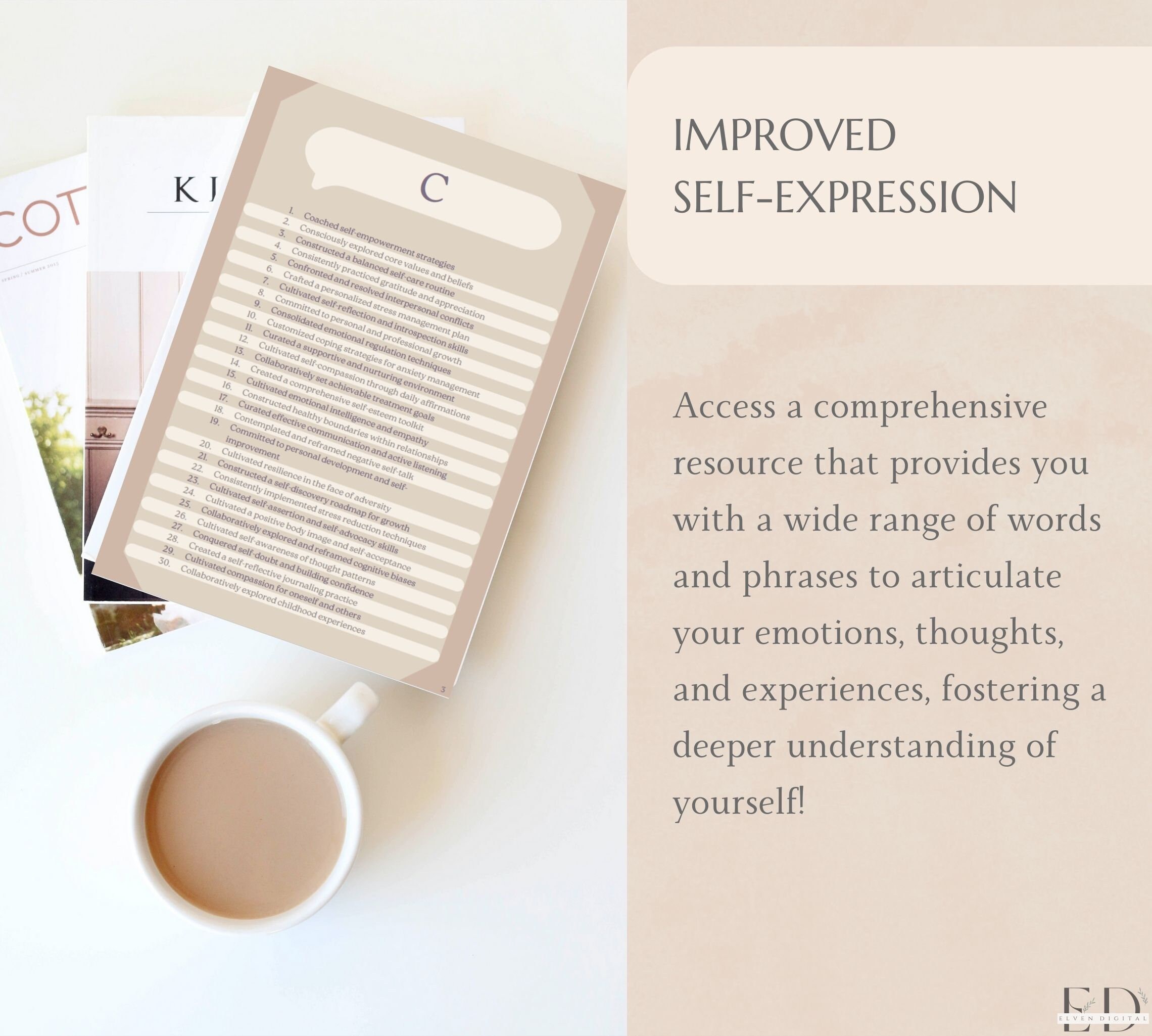 Therapy Intervention List Therapist Notes Template Counseling - Etsy