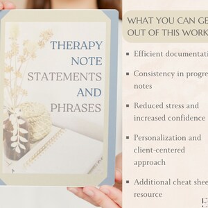 Therapy Interventions Clinical Words & Phrases Psychotherapy - Etsy
