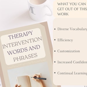 Therapy Intervention List Therapist Notes Template Counseling Session ...