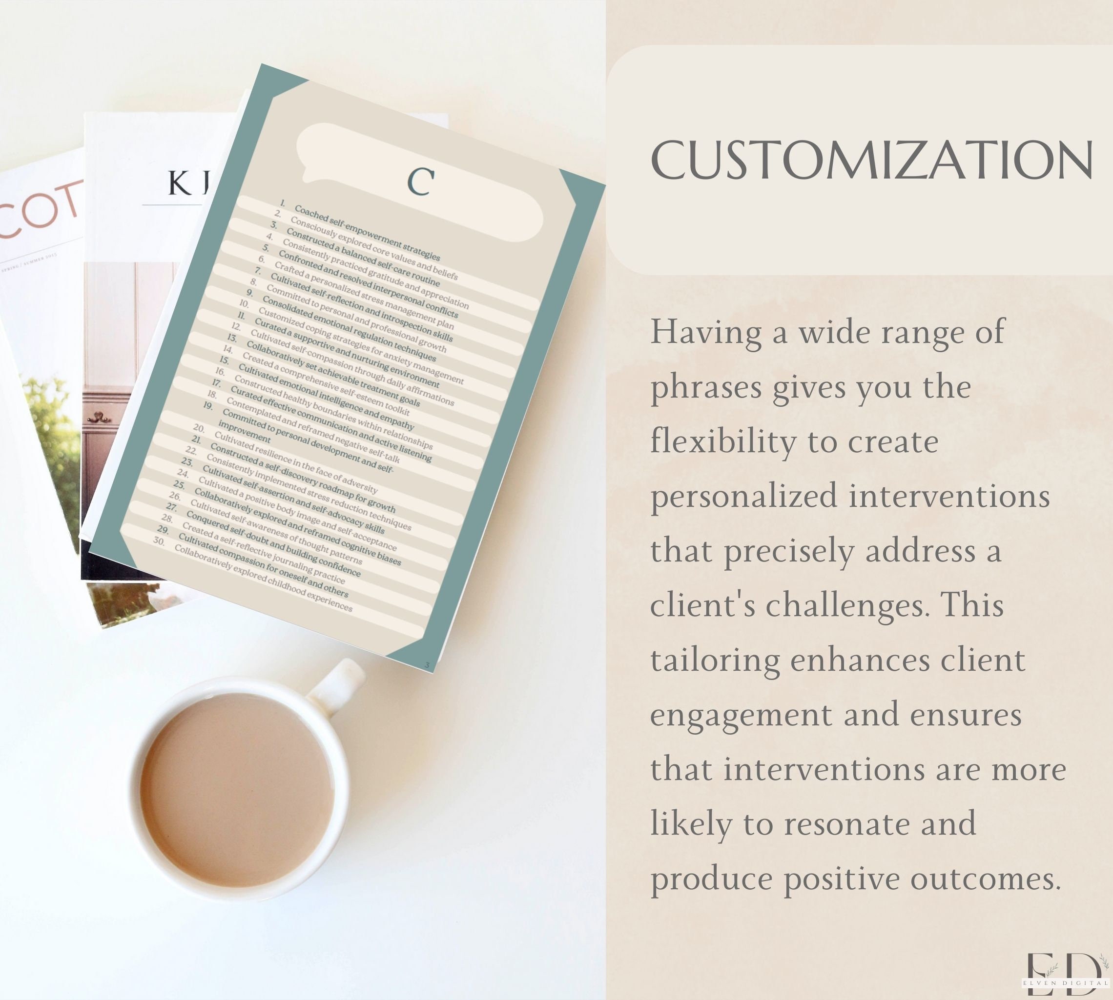 Therapy Session Notes Counseling Planner Printable Therapist - Etsy