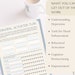 Depression Workbook Self-esteem Building Therapy Sheets Pleasure ...