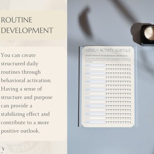 CBT Worksheets Behavioral Activation Counseling Handout Activity ...