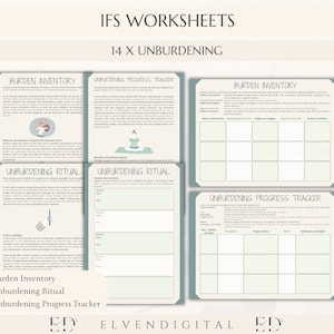 Internal Family Systems Cheat Sheets IFS Therapy Worksheets IFS ...