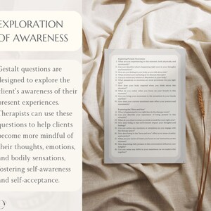 Gestalt Therapy Session Questions for Client Therapist Questions ...