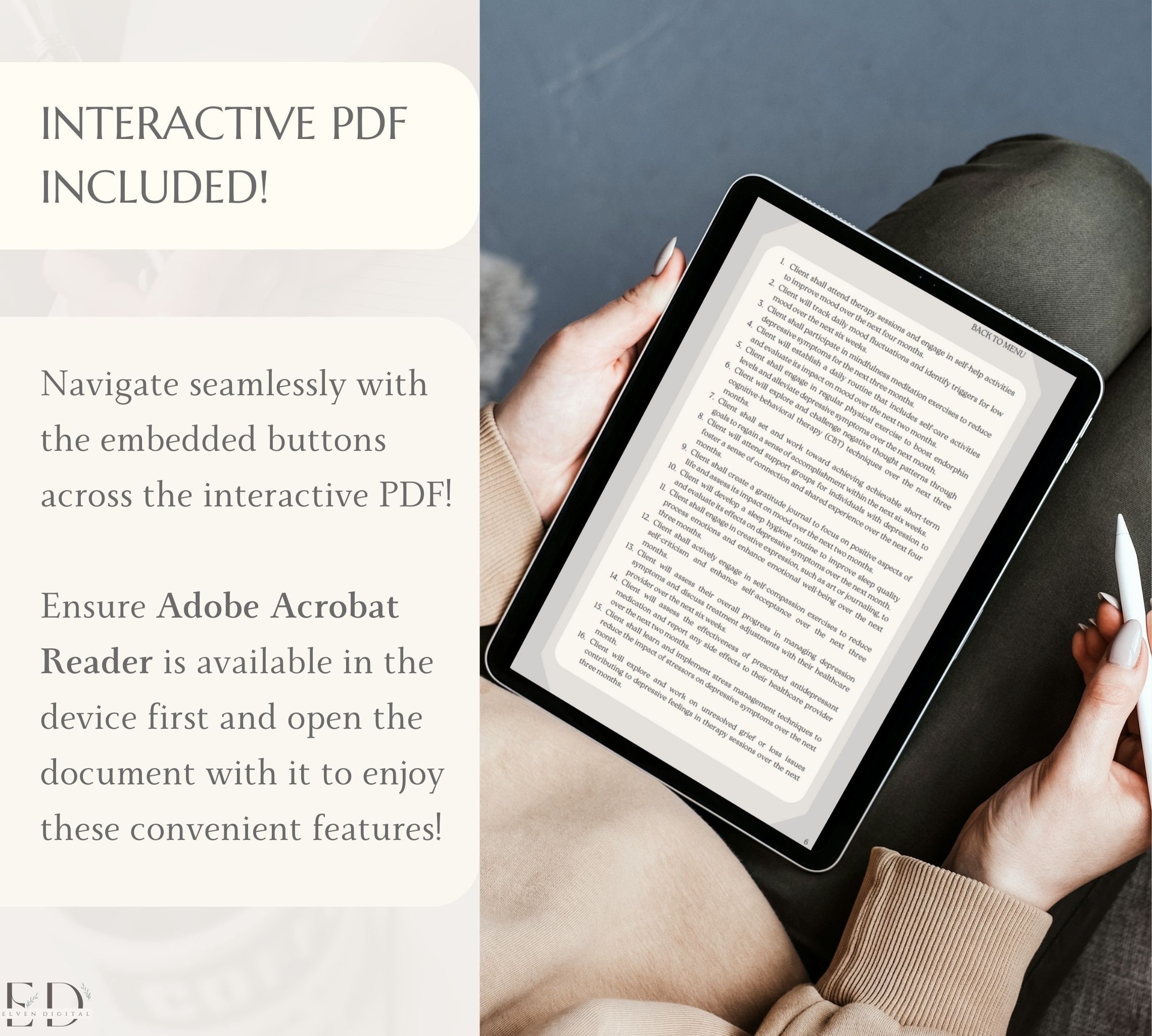 SMART Goals Treatment Planning Guide Therapy Intervention Clinical ...