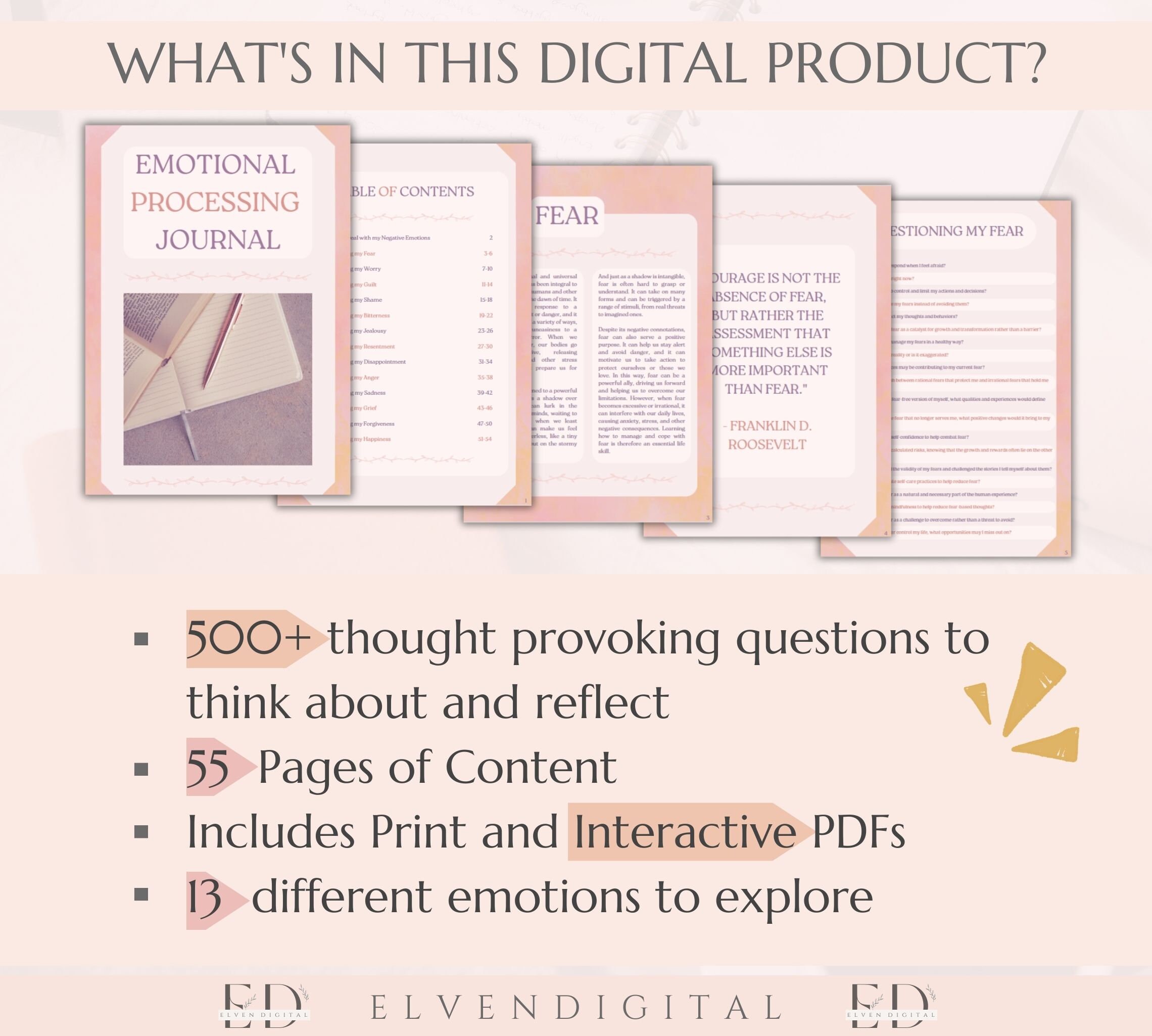 500 Thought Provoking Questions to Help Process Your Emotions, Feelings ...