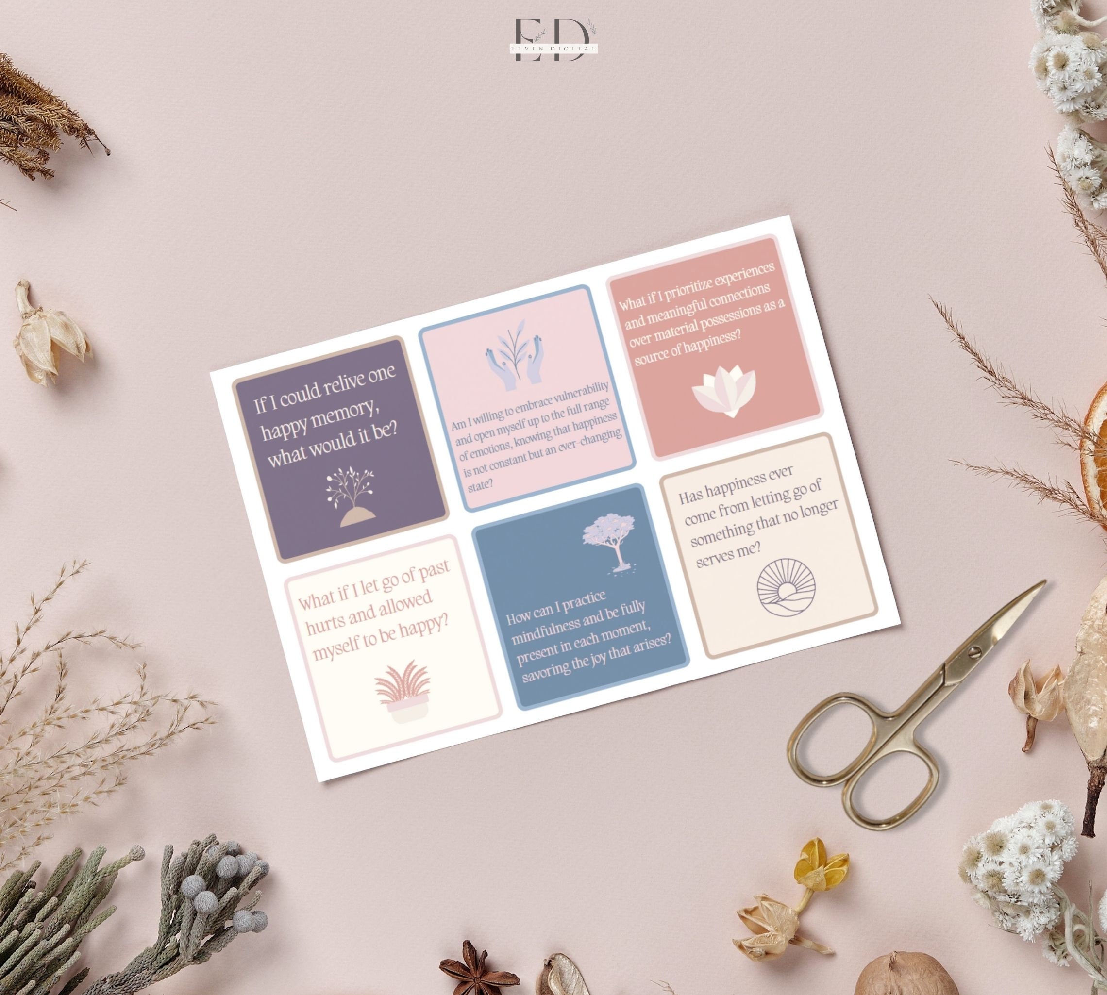 Emotions Flashcards Bundle Printable Flashcards for Therapy Questions ...