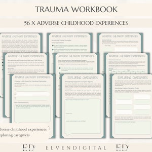 Trauma Worksheets for Therapist Trauma Bundle Therapy Scripts Trauma ...