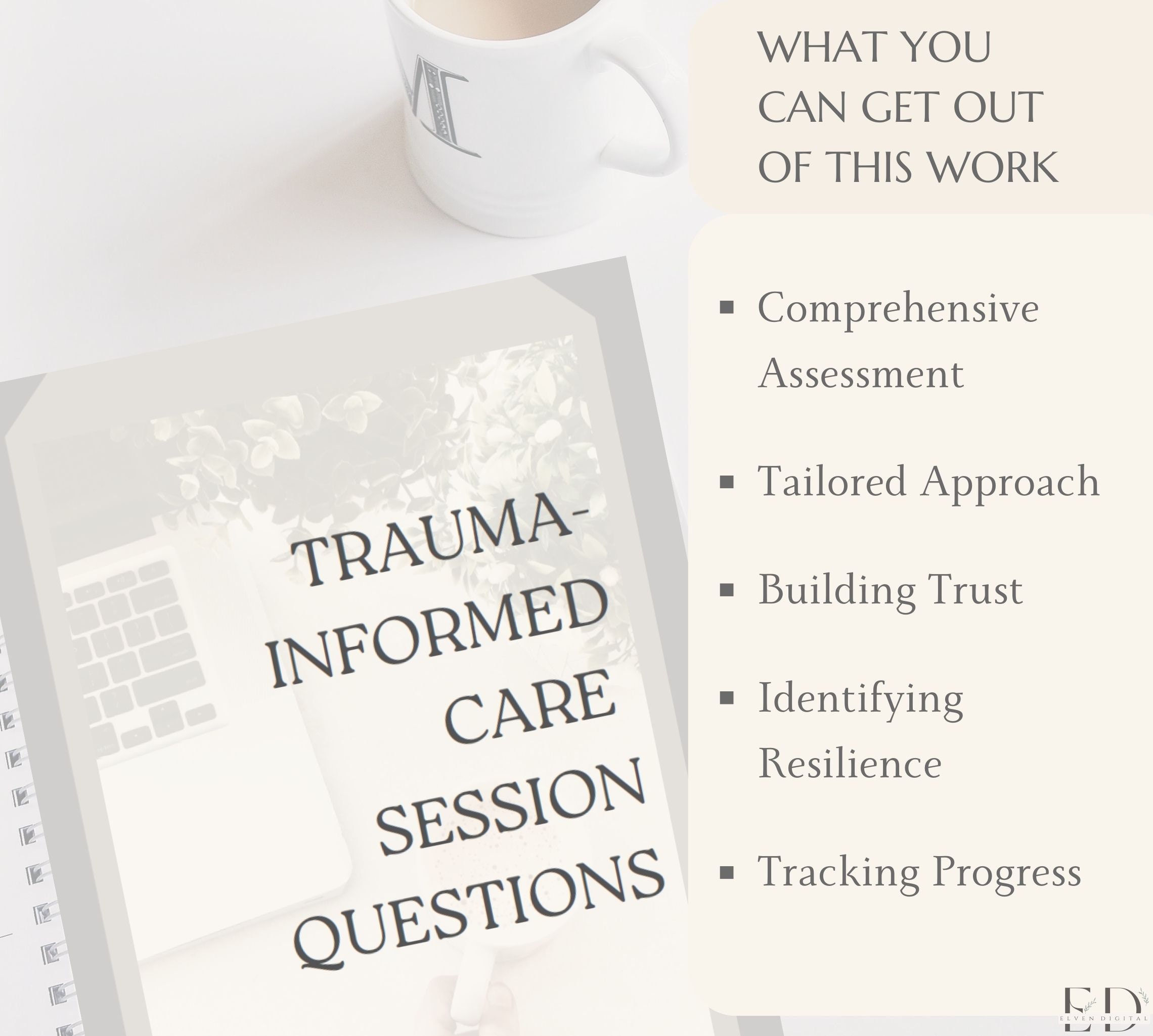 Trauma Informed Therapy Session Questions for Client Counseling ...
