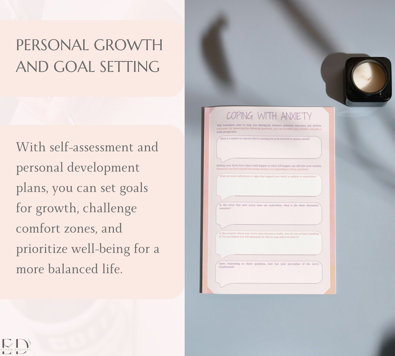 Anxiety Worksheets for Therapist Anxiety Coping Skills Worksheets for ...