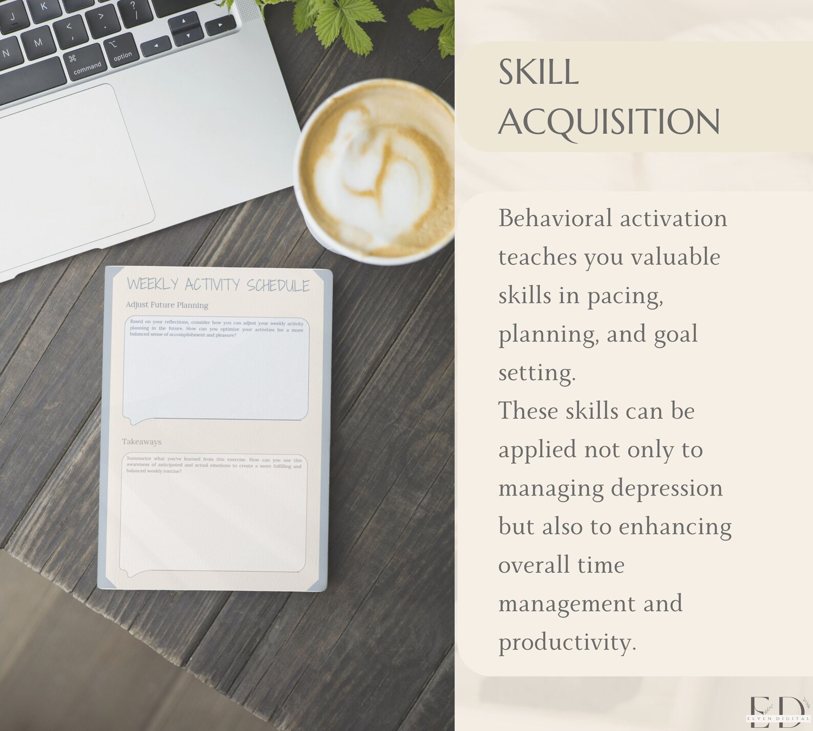 CBT Worksheets Behavioral Activation Counseling Handout Activity ...