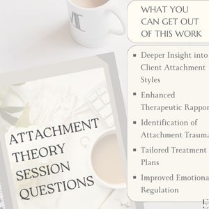 Attachment Theory Therapy Questions Adult Attachment Therapy Worksheets Fear of Abandonment ...