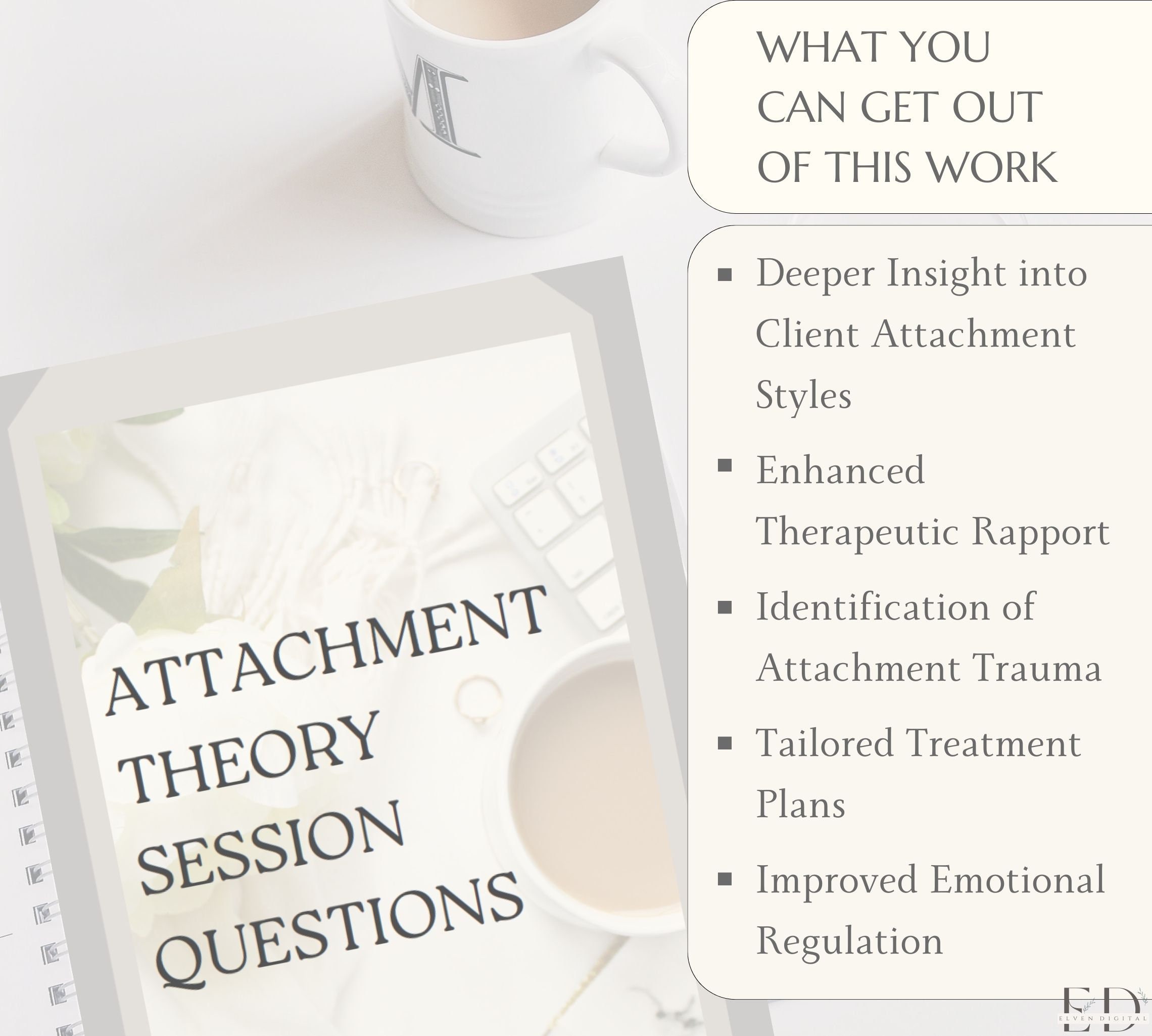 Attachment Theory Therapy Questions Adult Attachment Therapy Worksheets ...