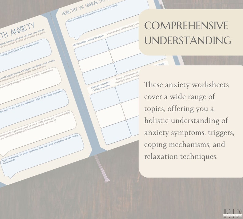 Anxiety Management Worksheet Therapy Resources Anxiety Worksheets for ...