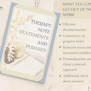 Therapy Interventions, Clinical Words & Phrases, Psychotherapy Work ...