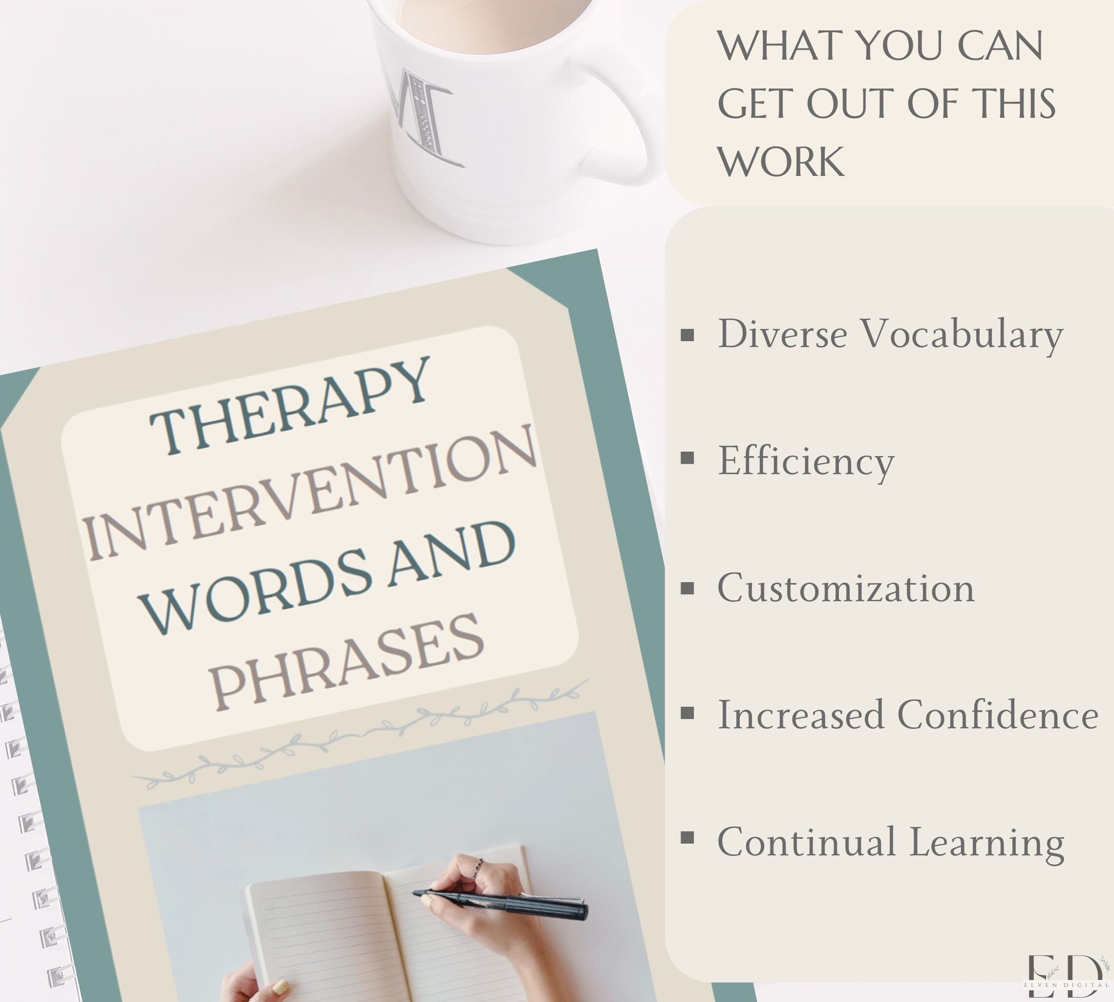 Therapy Session Notes Counseling Planner Printable Therapist Resources ...