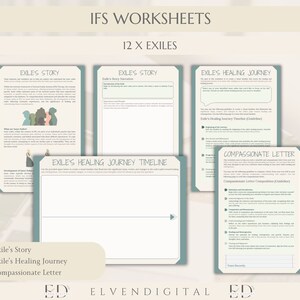 Internal Family Systems Cheat Sheets IFS Therapy Worksheets IFS ...