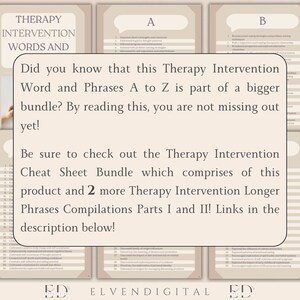 Therapy Intervention List Therapist Notes Template Counseling Session ...