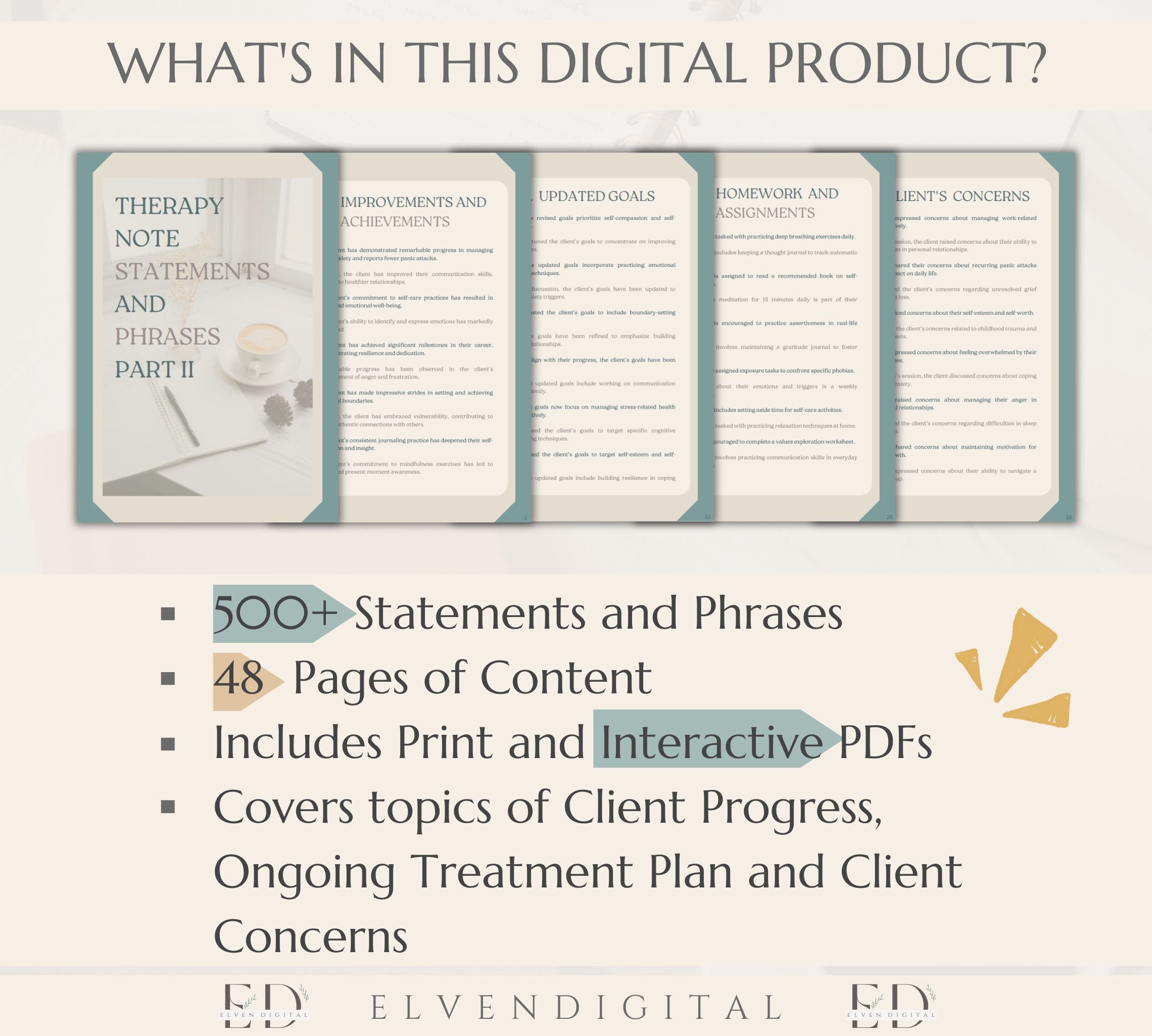 Report Writing Progress Notes for Therapists Psychotherapy Work Therapy ...