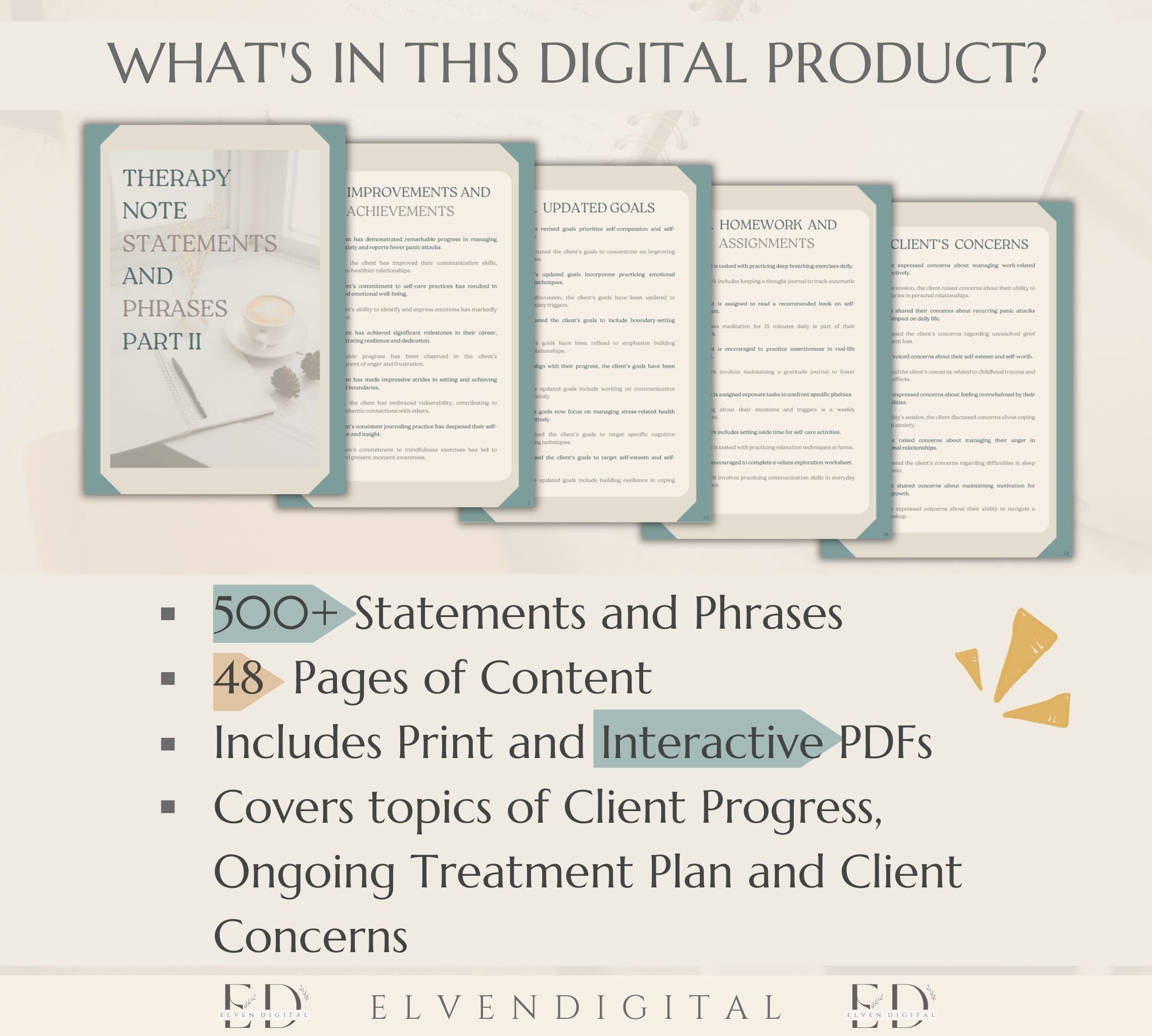 Report Writing Progress Notes for Therapists Psychotherapy Work Therapy ...