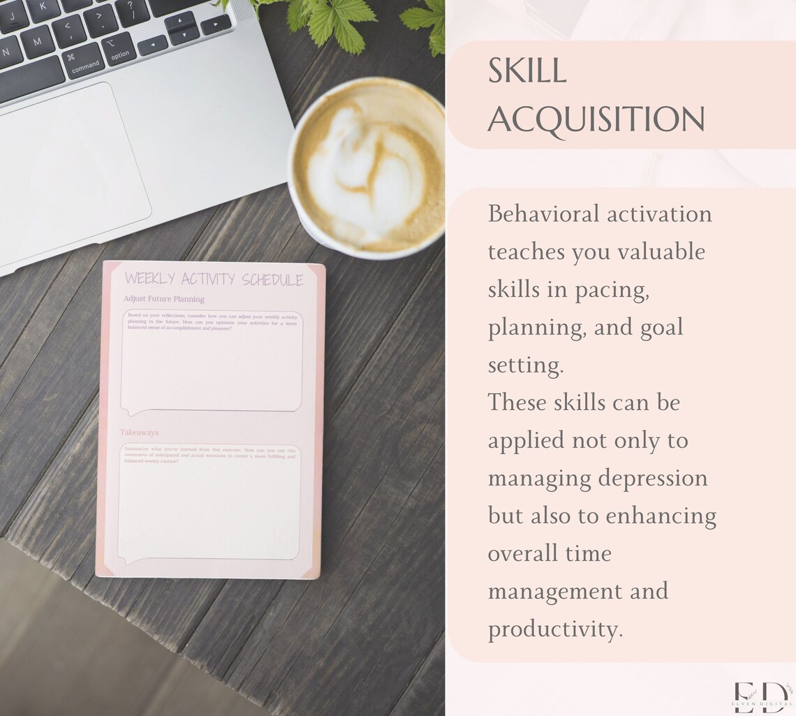 CBT Worksheets Behavioral Activation Cognitive Behavioral Therapy ...