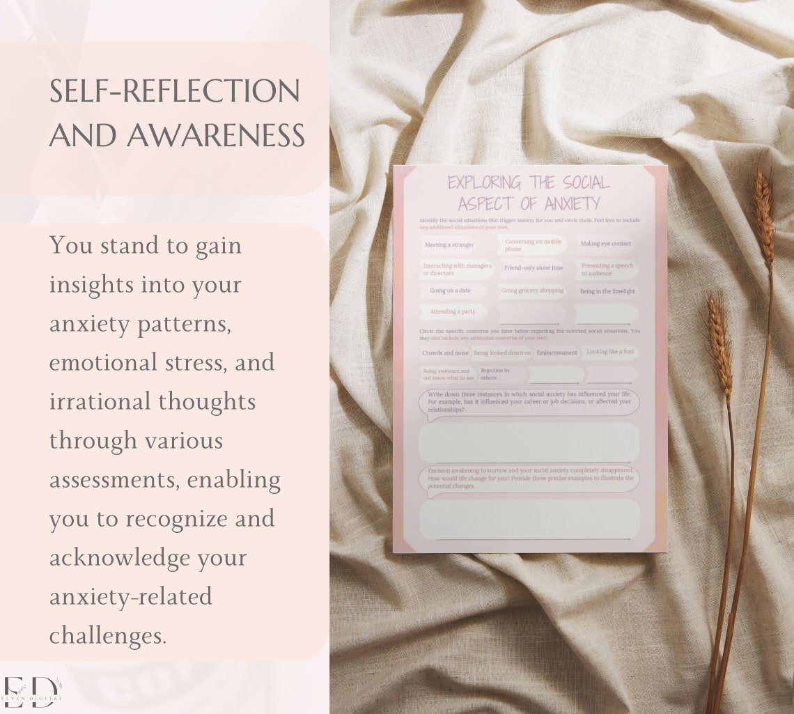 Anxiety Worksheets for Therapist Anxiety Coping Skills Worksheets for ...