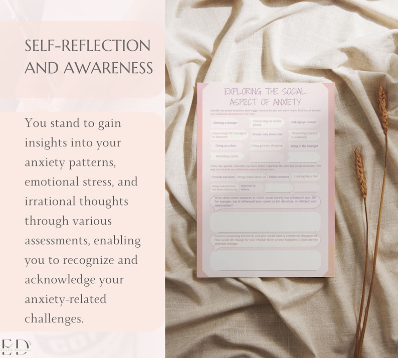 Anxiety Worksheets for Therapist Anxiety Coping Skills Worksheets for ...