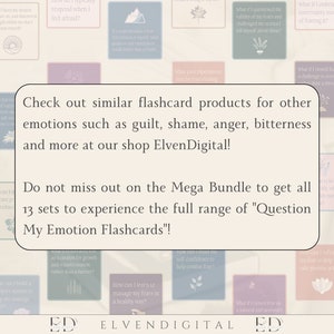 Emotional Questions Processing Fear Flashcards, Journaling Prompt Cards ...