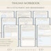 Trauma Therapy Bundle Nervous System Regulation Workbook Adult Trauma ...