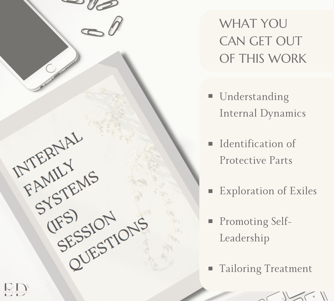 IFS Therapy Questions Internal Family Systems Therapist Cheat Sheet ...