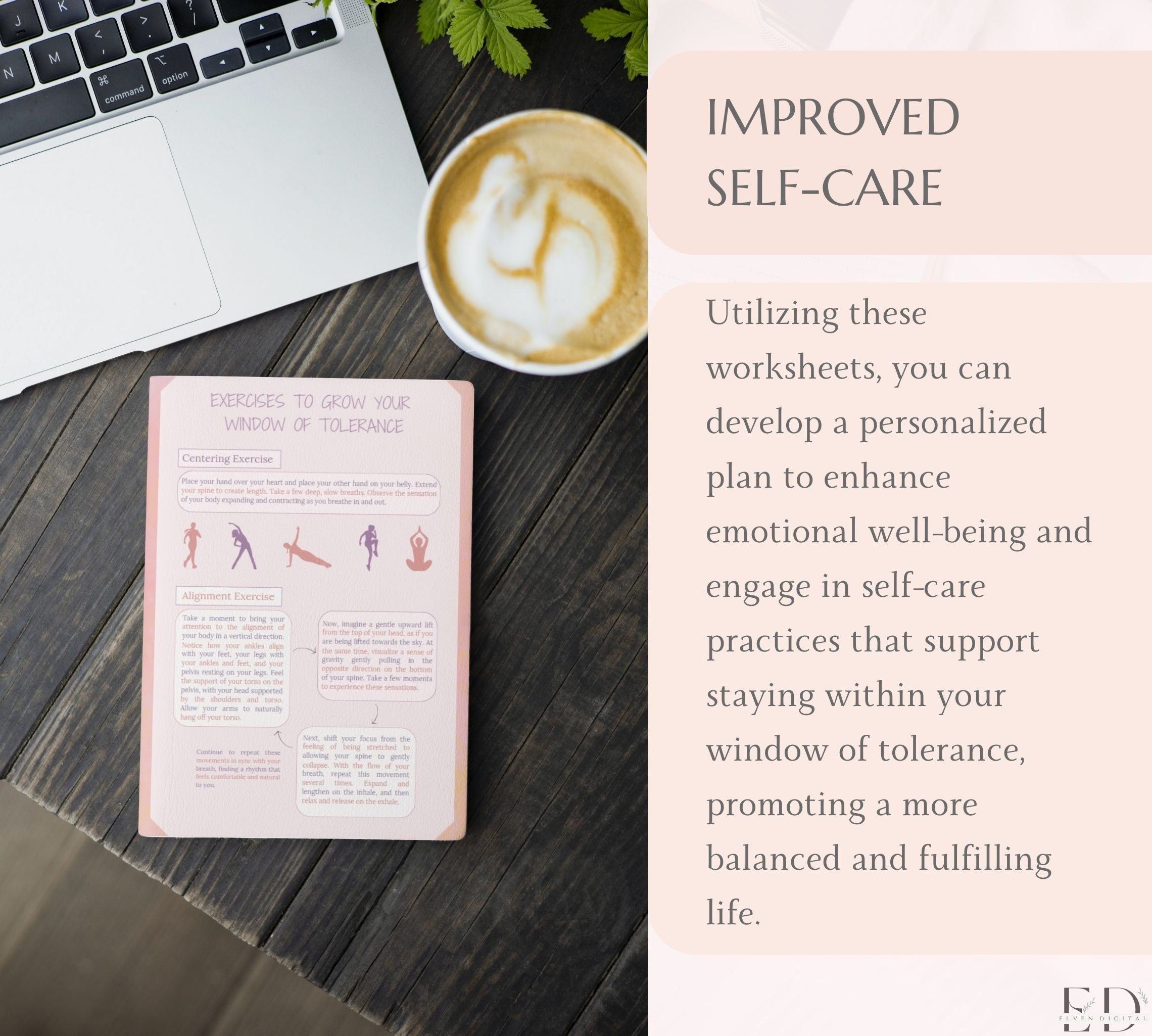 Window of Tolerance Worksheet Emotional Regulation Nervous System ...