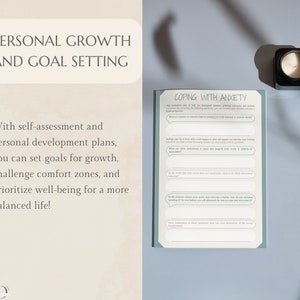 Anxiety Worksheets for Therapist Anxiety Coping Skills - Etsy