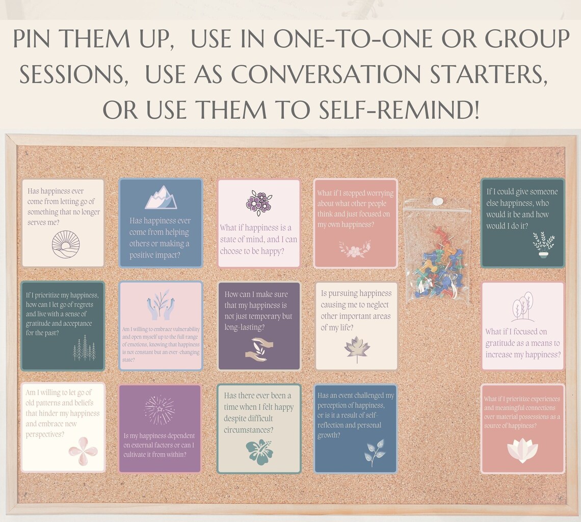 Emotions Flashcards Bundle Printable Flashcards for Therapy Questions ...